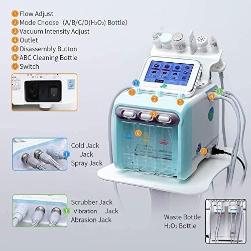 7-in-1 Hydrafacial & Microdermabrasion Machine with Aqua Peeling – SBM MART